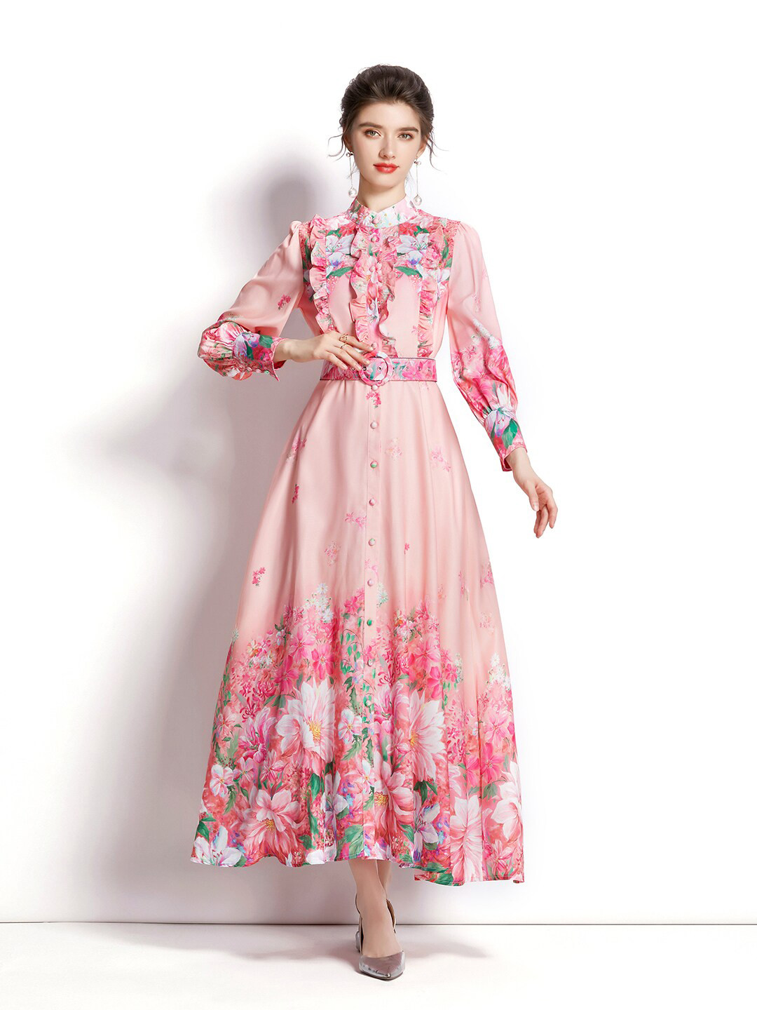 Buy JC Collection Pink Floral Maxi Dress - Dresses for Women 19986252 ...