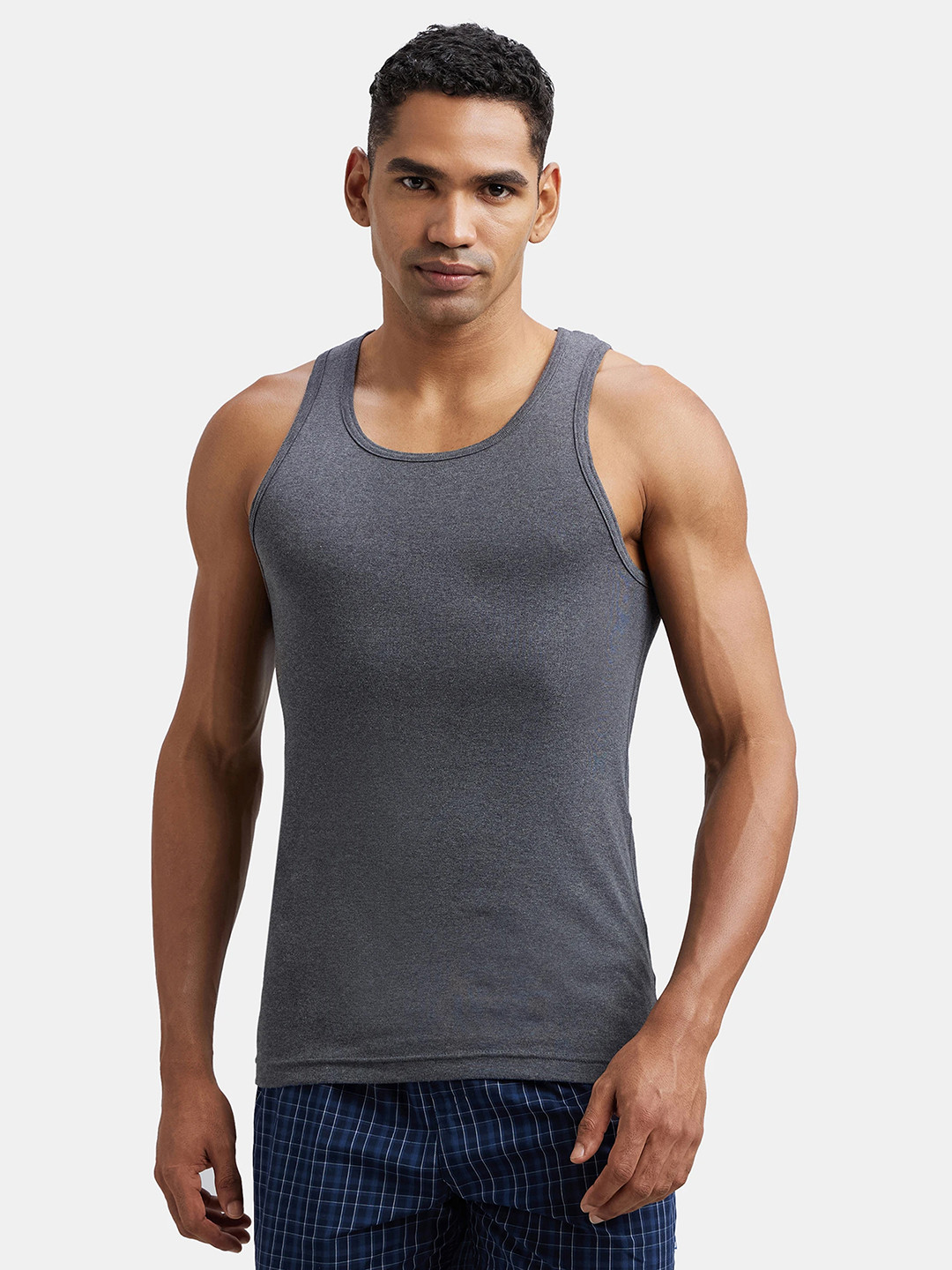 Buy Jockey Combed Cotton Rib Round Neck Sleeveless Vest FP04 ...