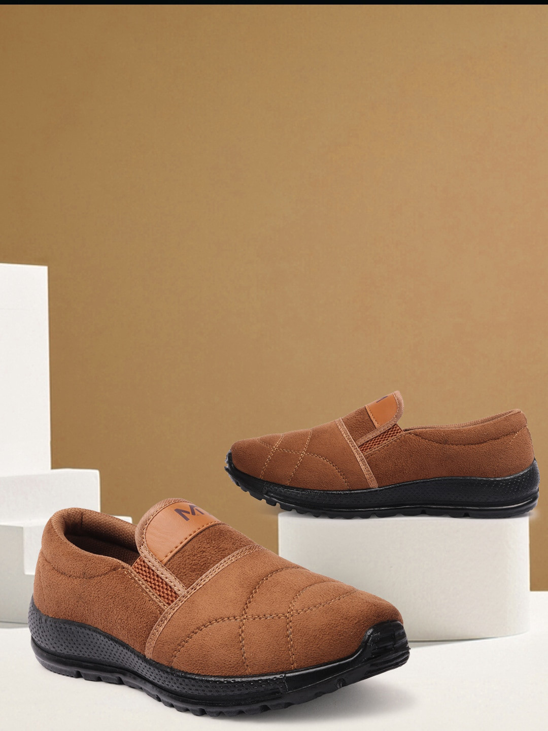 Buy M7 By Metronaut Men Textured Slip On Sneakers - Casual Shoes for ...