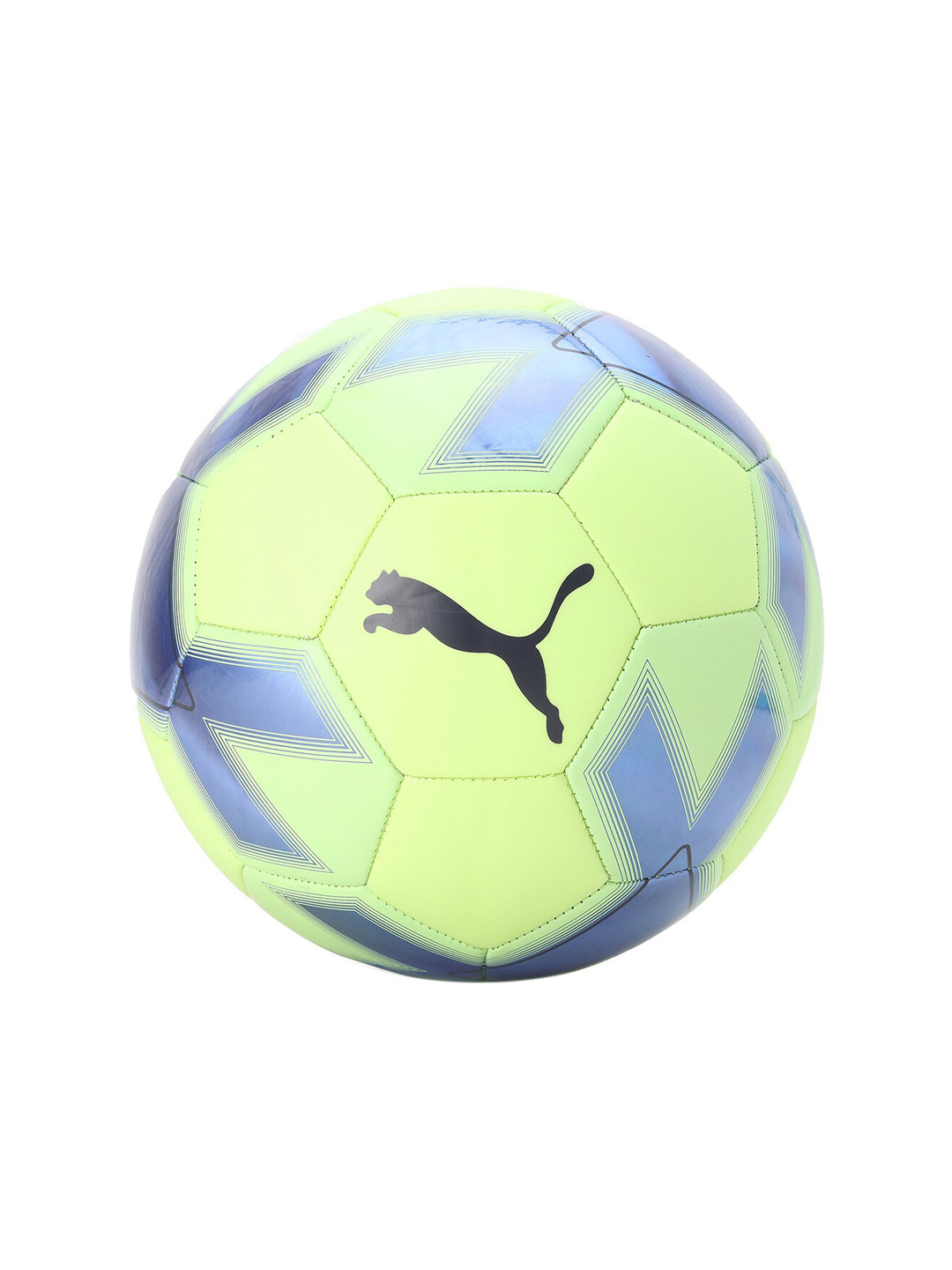 Buy Puma Men Yellow & Blue CAGE Youth Footballs - Footballs for Men ...