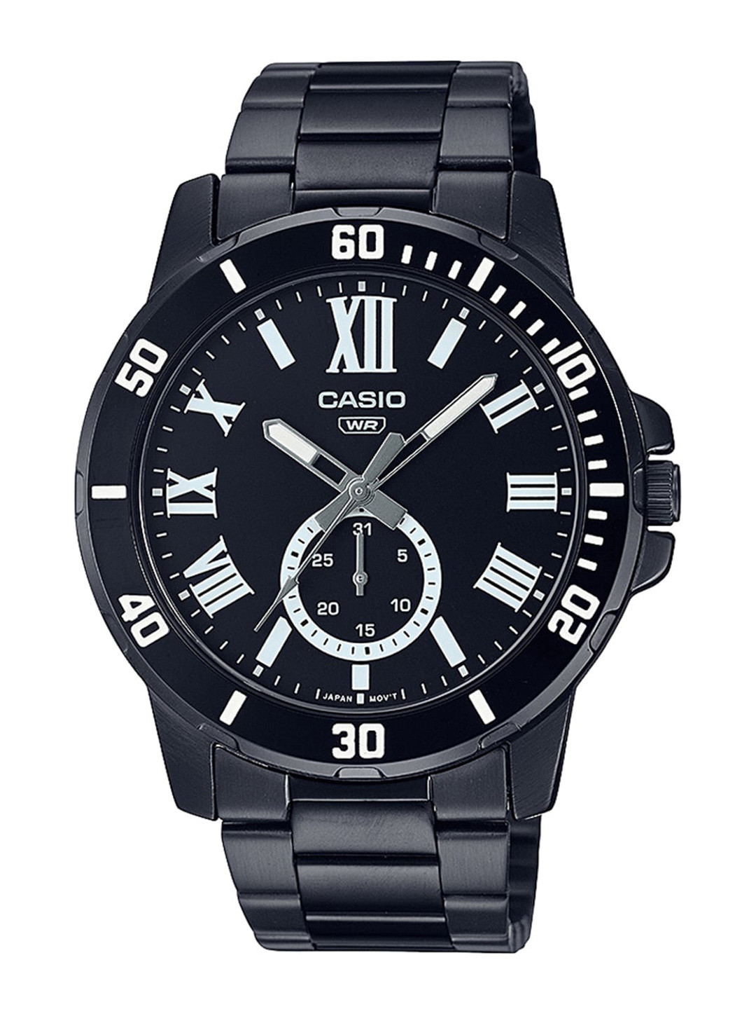 Buy CASIO Men Stainless Steel Bracelet Style Straps Analogue Watch ...