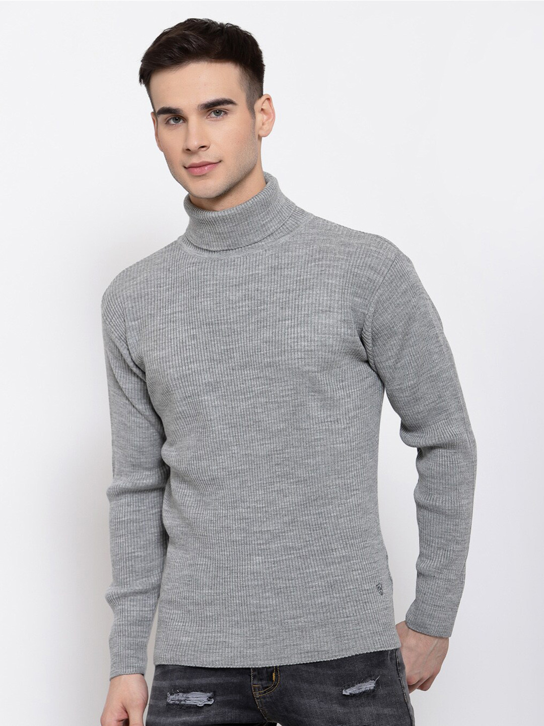 Buy 513 Men Grey Pullover - Sweaters for Men 20016716 | Myntra