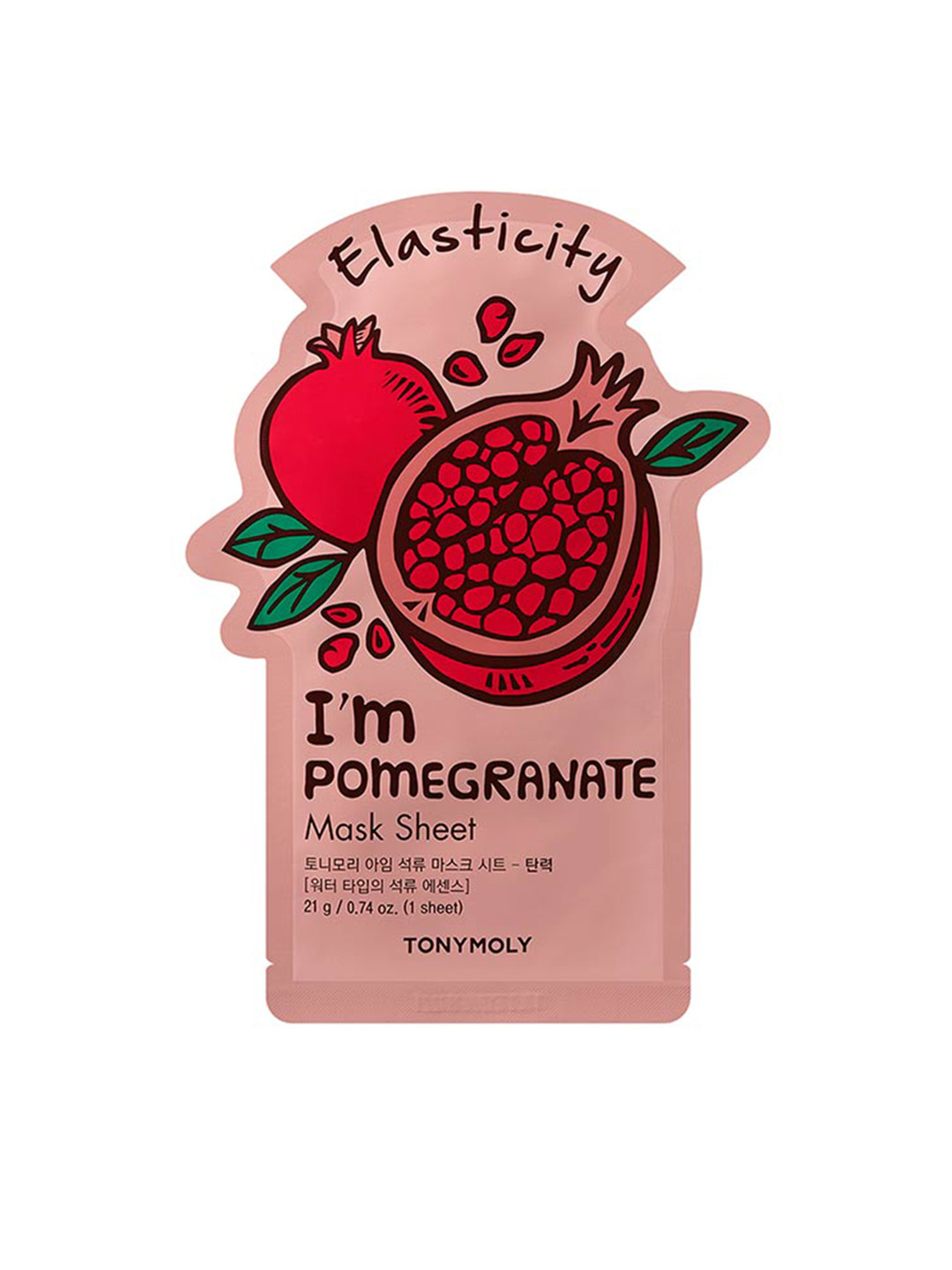Buy TONYMOLY I'M Pomegranate Mask Sheet For Skin Elasticity 21g - Mask ...