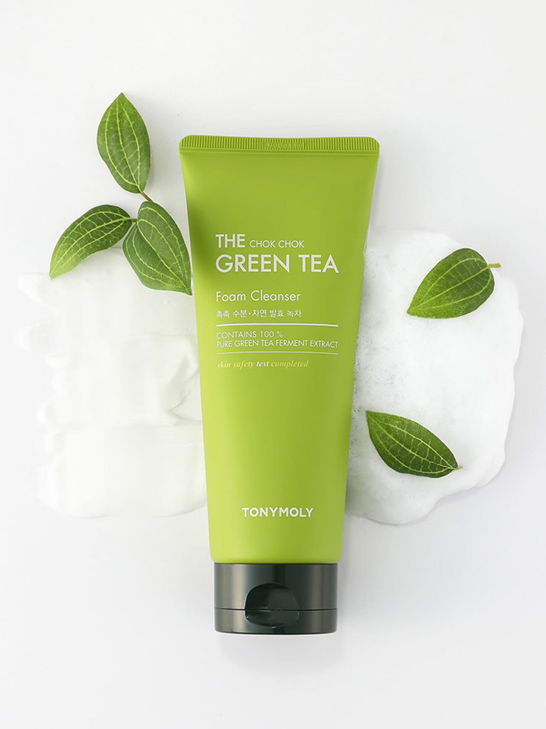 Buy TONYMOLY The Chok Chok Green Tea Foam Cleanser 200ml - Face Wash ...