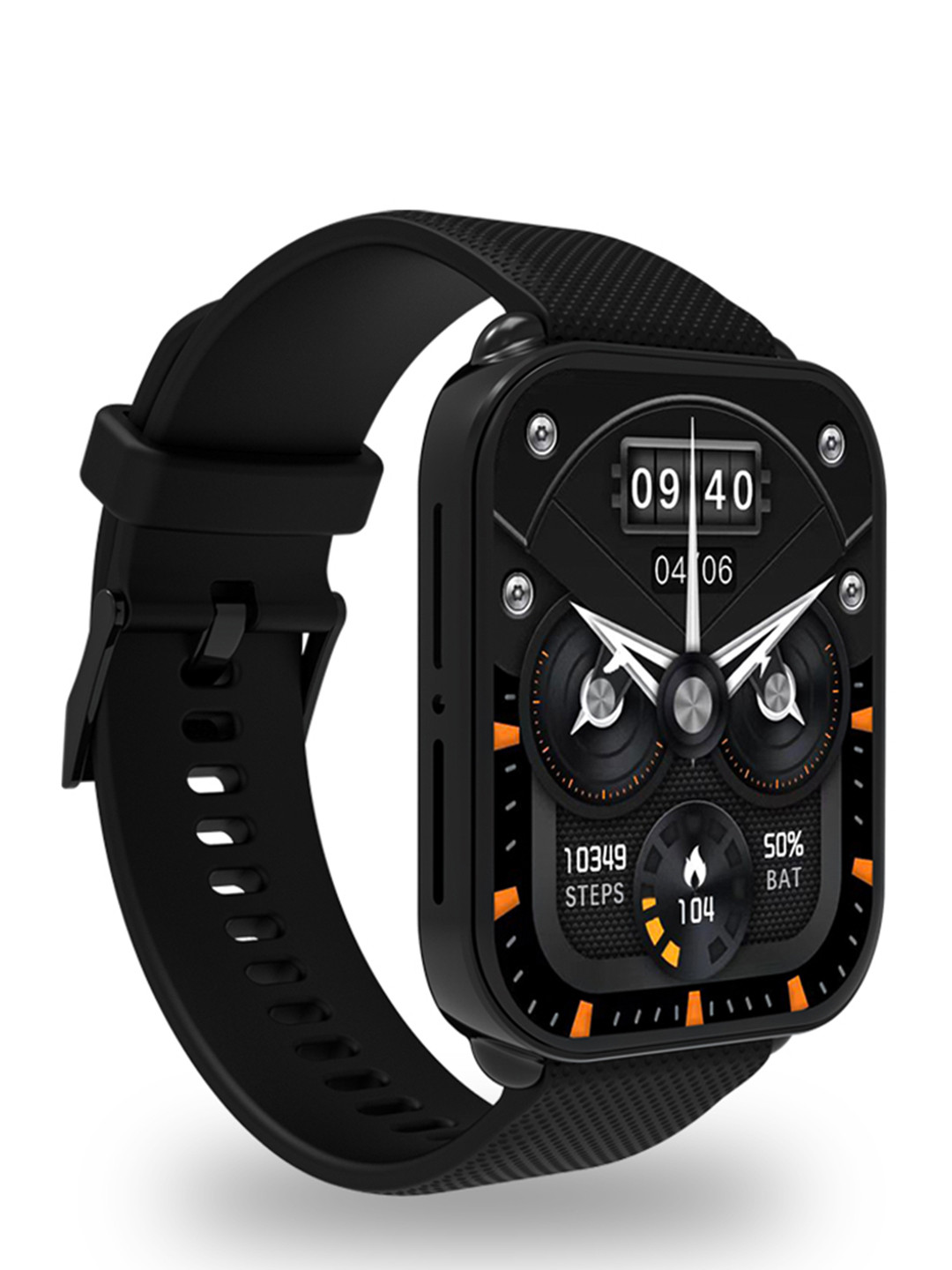 Buy JUST CORSECA Black Solid Spaccex Smart Watch - Smart Watches for ...