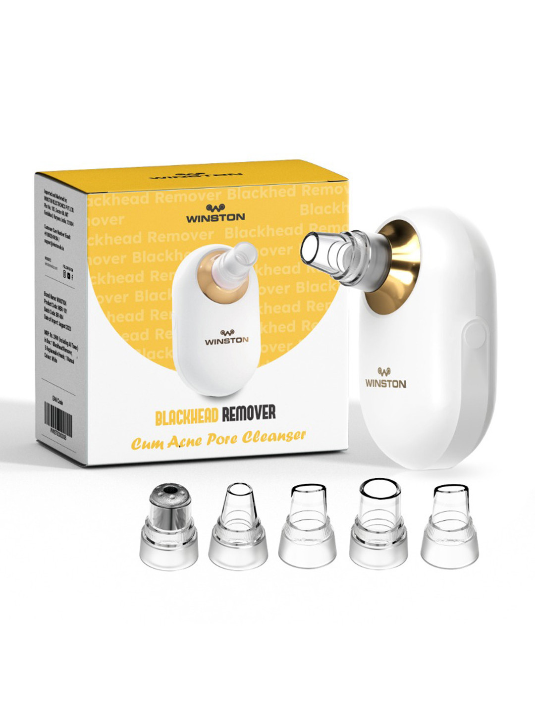 Buy WINSTON Rechargeable Blackhead Remover And Derma Suction For ...