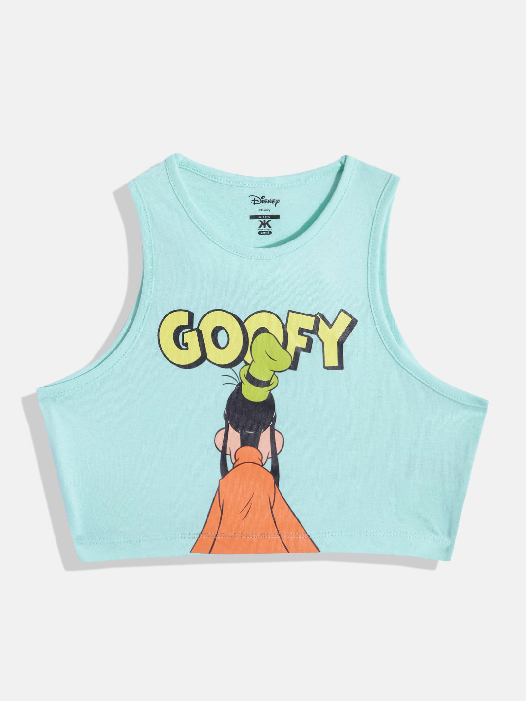 Buy Kook N Keech Disney Teens Pure Cotton Goofy Printed Tank Top - Tops ...