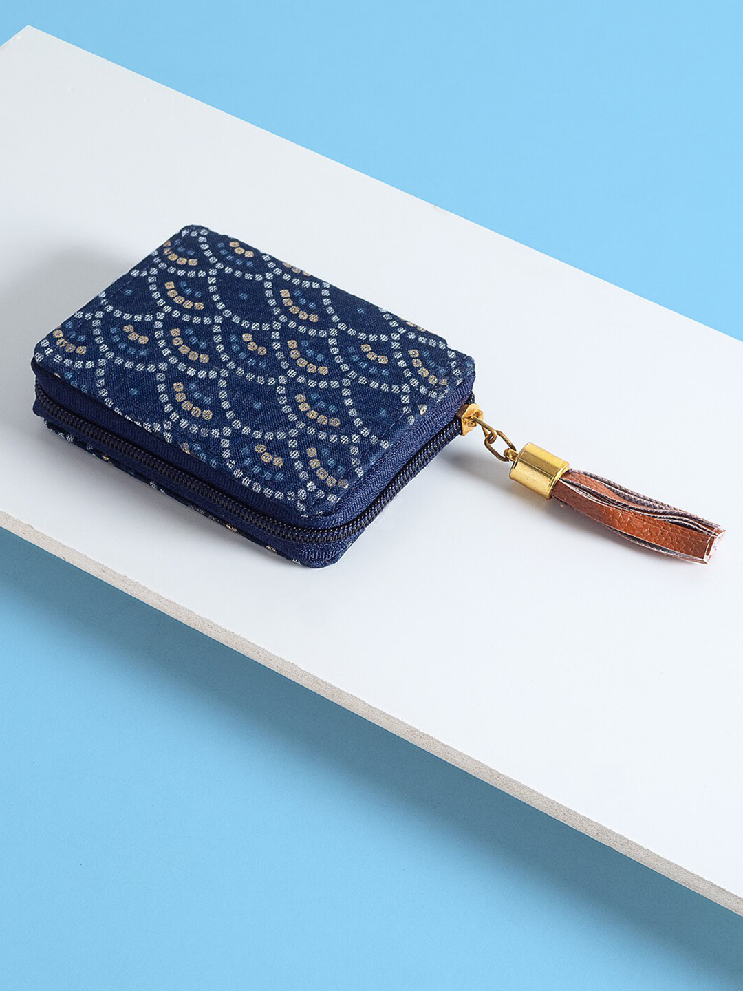 Buy Golden Peacock Women Printed Zip Around Wallet - Wallets for Women ...