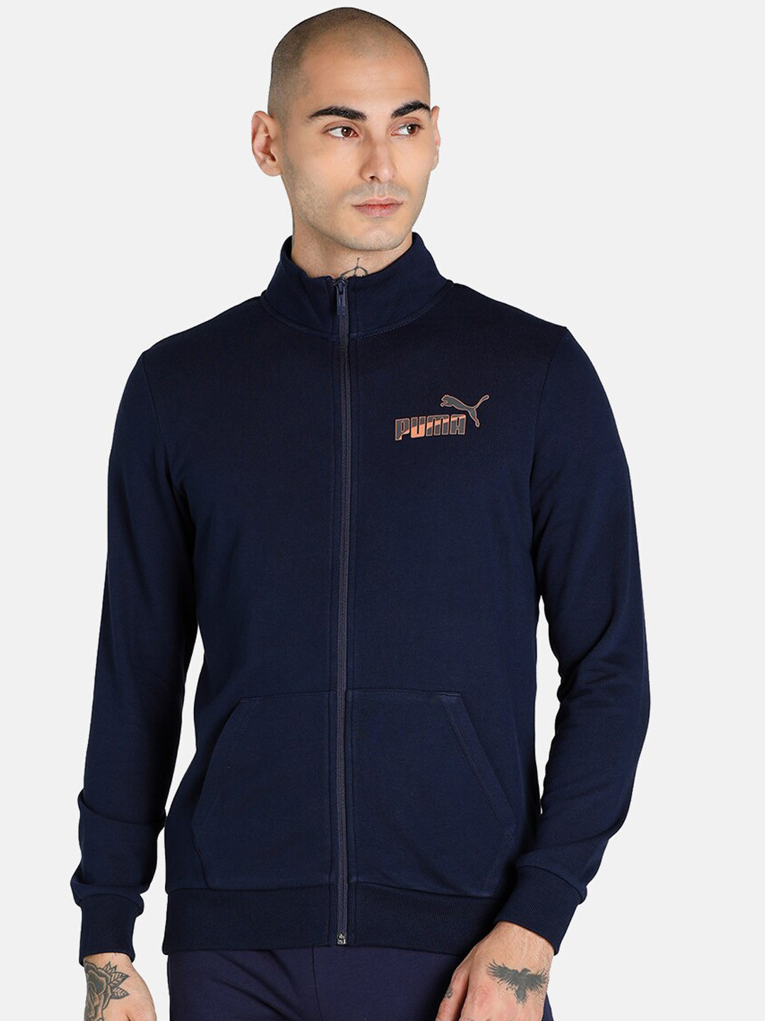 Buy Puma Men Blue Outdoor Sporty Jacket - Jackets for Men 20043856 | Myntra