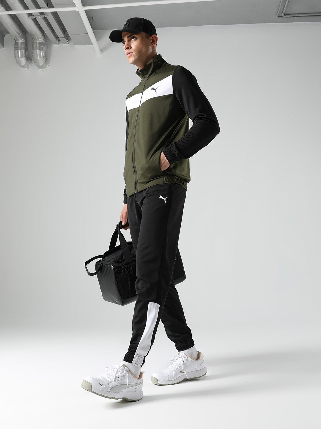 Buy Puma Men Regular Fit CR Tracksuit II Sports Tracksuit - Tracksuits ...