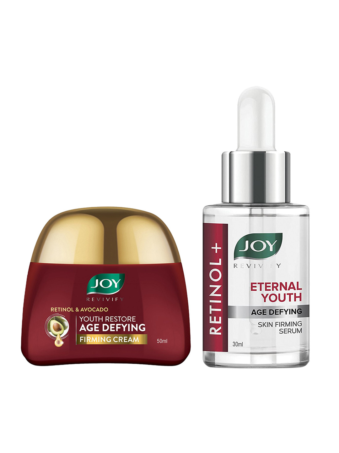 Buy JOY Set Of Revivify Skin Firming Face Serum 30ml & Age Defying ...