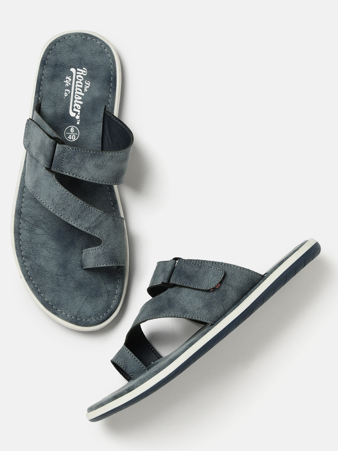 Buy Roadster Men Blue Sandals - Sandals for Men 2004887 | Myntra