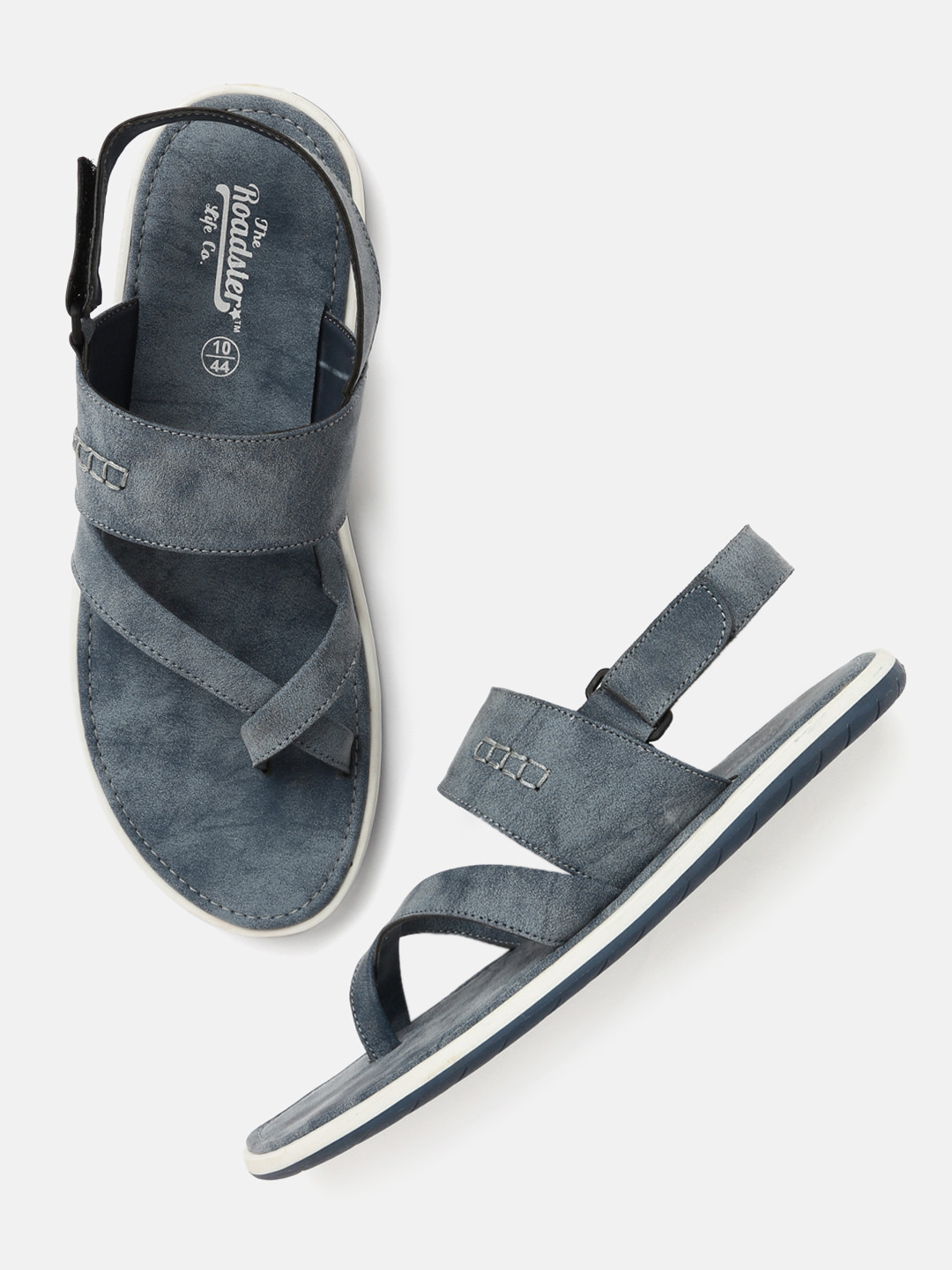 Buy Roadster Men Blue Sandals - Sandals for Men 2004889 | Myntra