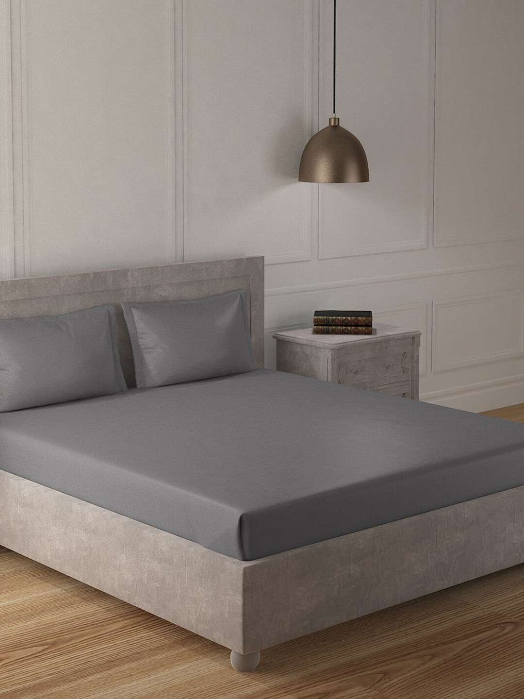 Buy Duroflex 300 TC King Cotton Bedsheet With 2 Pillow Covers ...