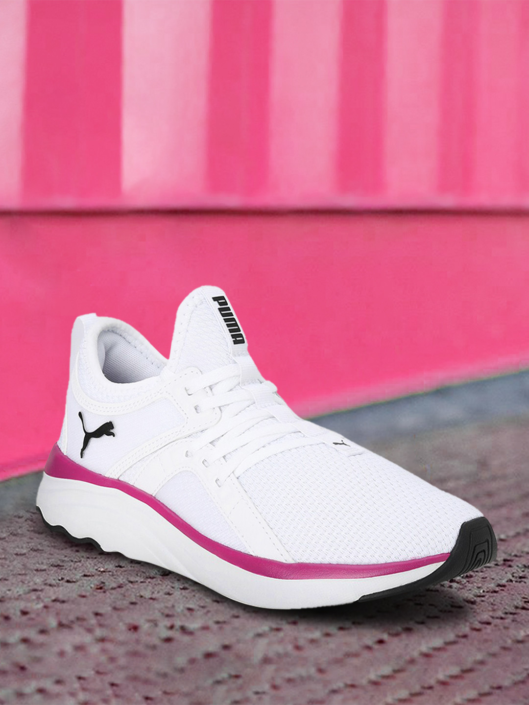 Buy Puma Women White Textile Running Shoes - Sports Shoes for Women ...