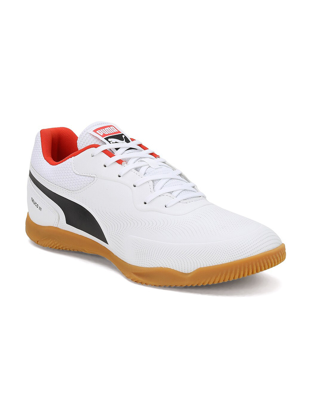 Buy Puma Unisex White Non Marking Shoes TRUCO III Football Boots ...