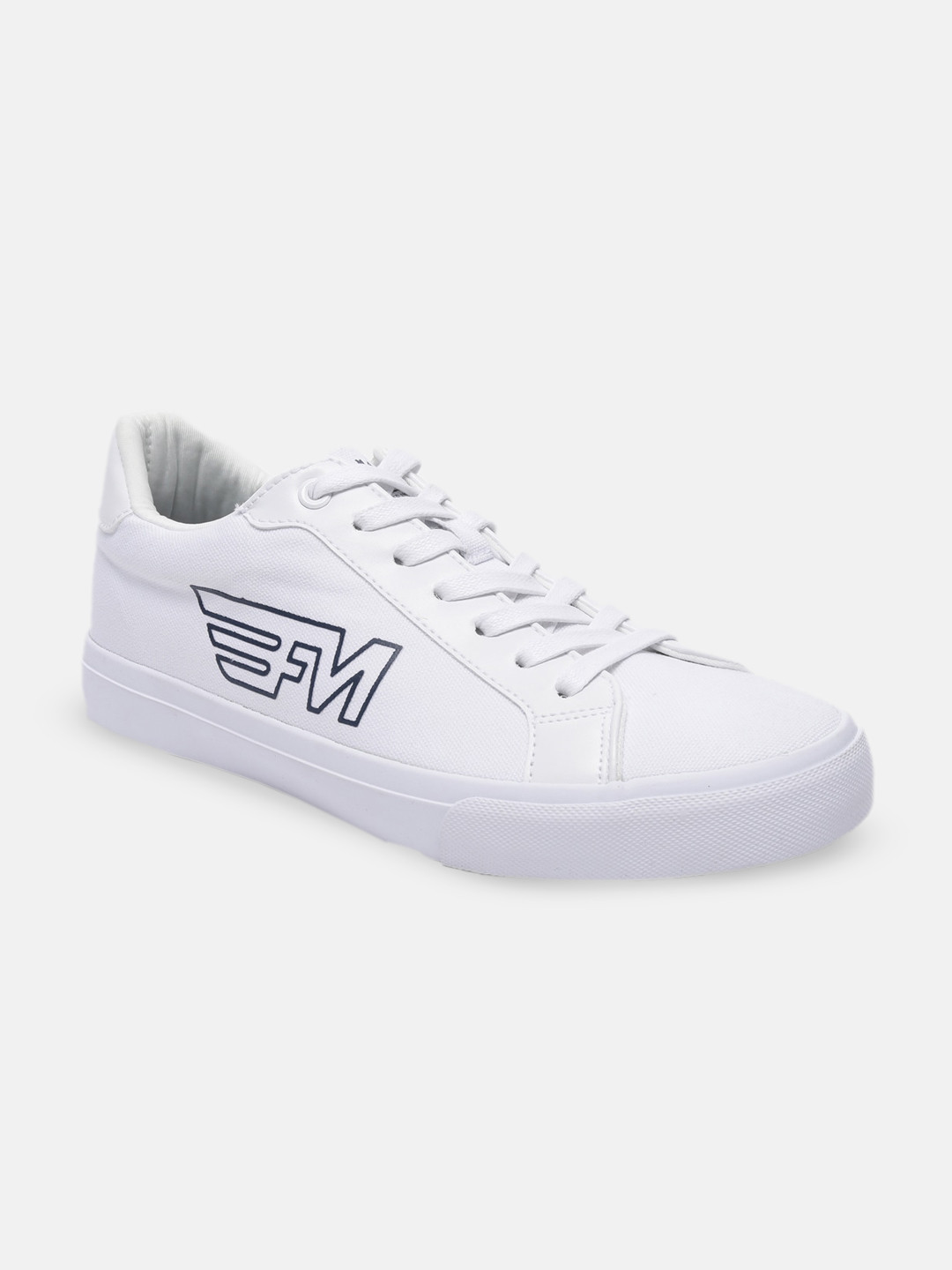 Buy Flying Machine Men White Casual Sneakers - Casual Shoes for Men ...