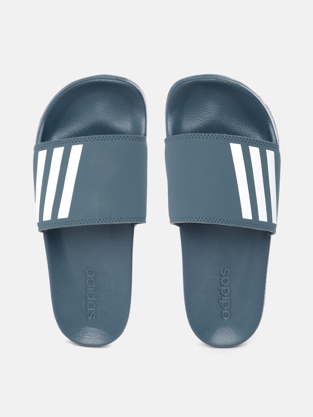 Buy ADIDAS Men Swenn Striped Sliders - Flip Flops for Men 20070532 | Myntra