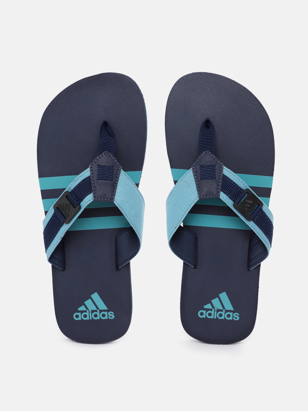 Buy ADIDAS Men Brand Logo Printed Thong Flip Flops - Flip Flops for Men ...