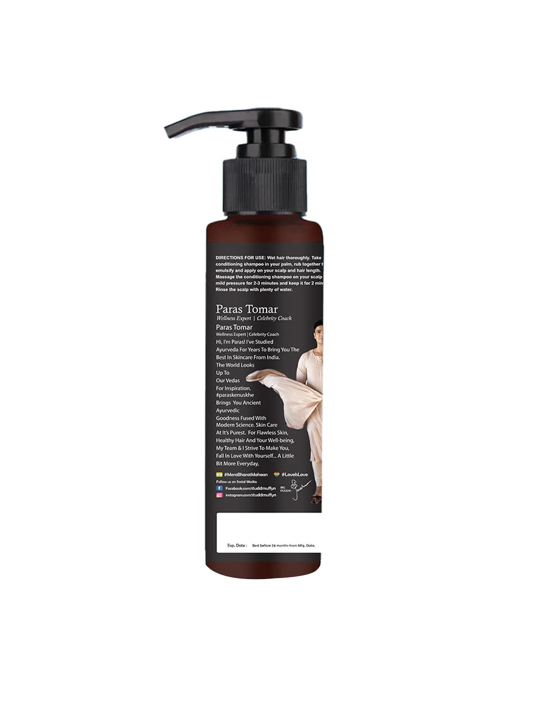 Buy Nuskhe By Paras White Ayurvedic Rice Water Conditioning Shampoo ...