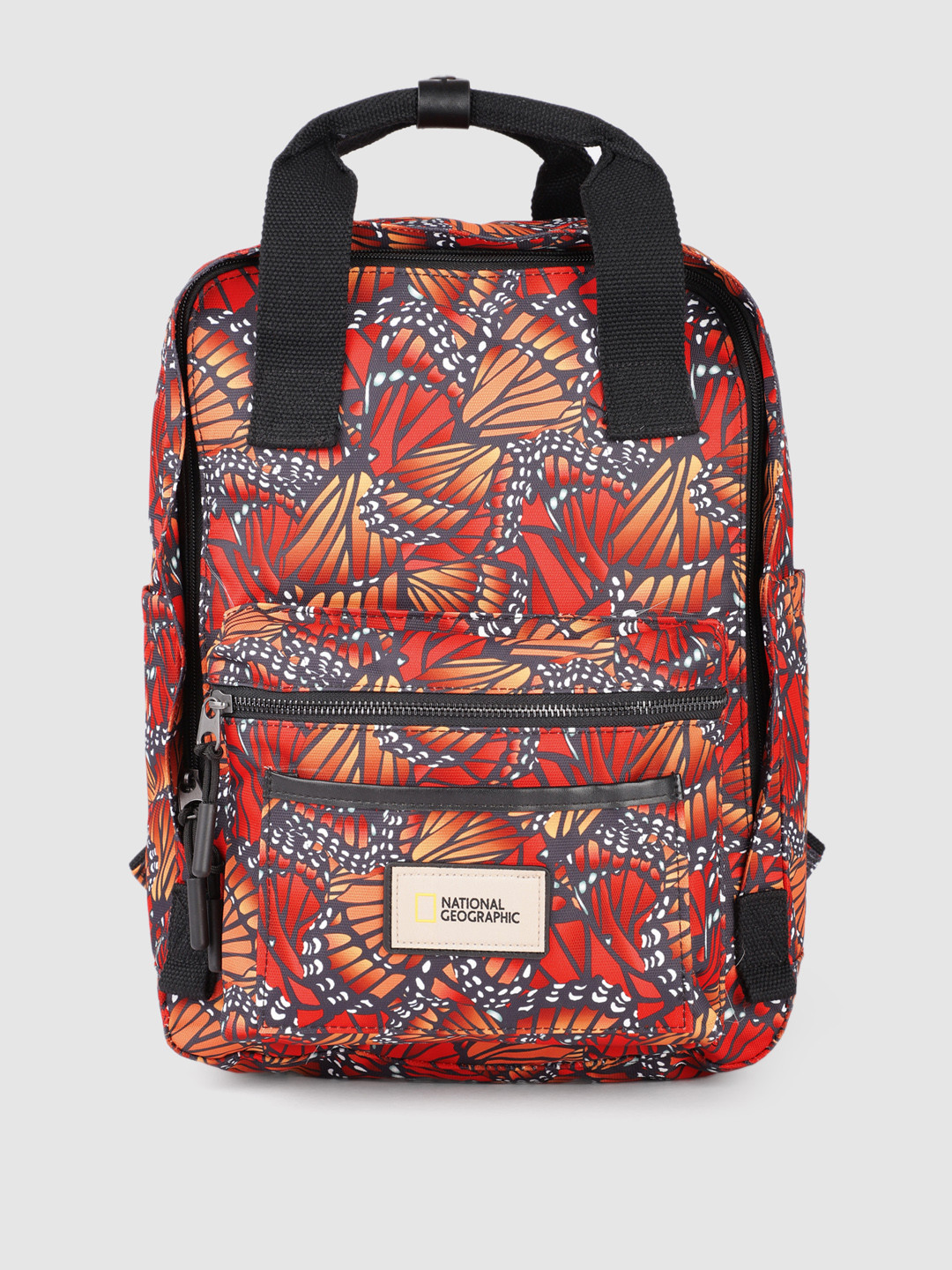 Buy National Geographic Unisex Red Graphic Backpack - Backpacks for ...