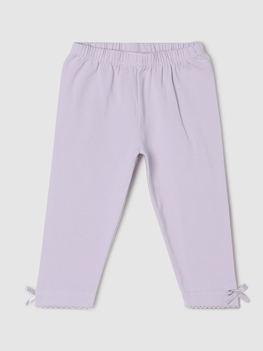 Buy Max Girls Lavender Colored Solid Legging - Leggings for Girls ...