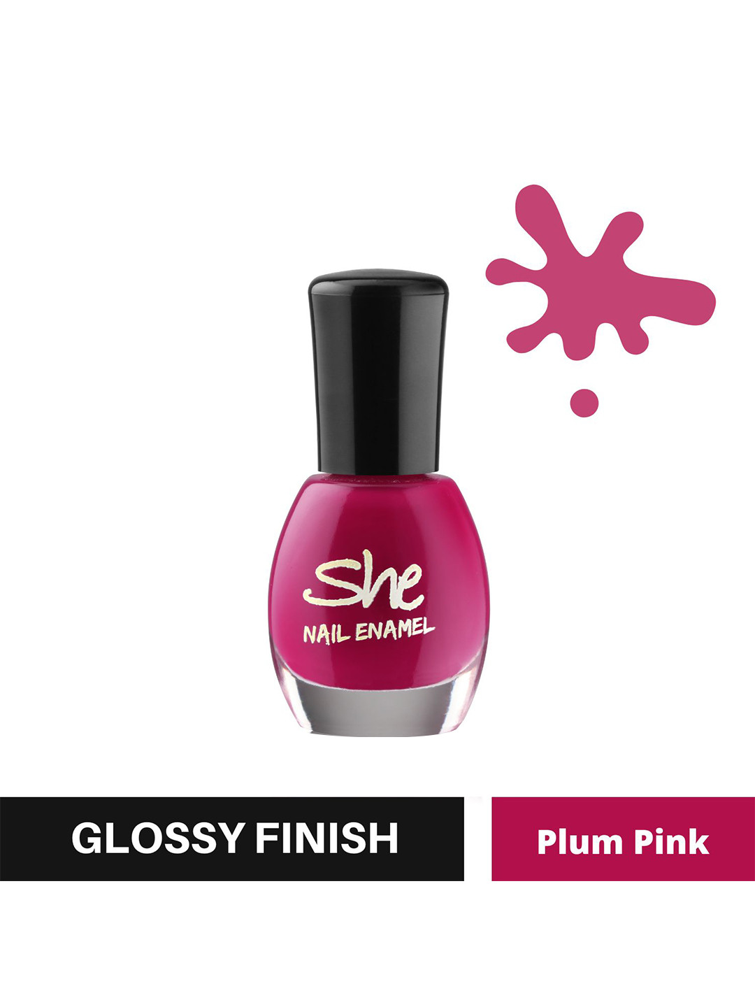 Buy Archies She Glossy Finish Nail Enamel 8 Ml Ruby Red 214 - Nail ...