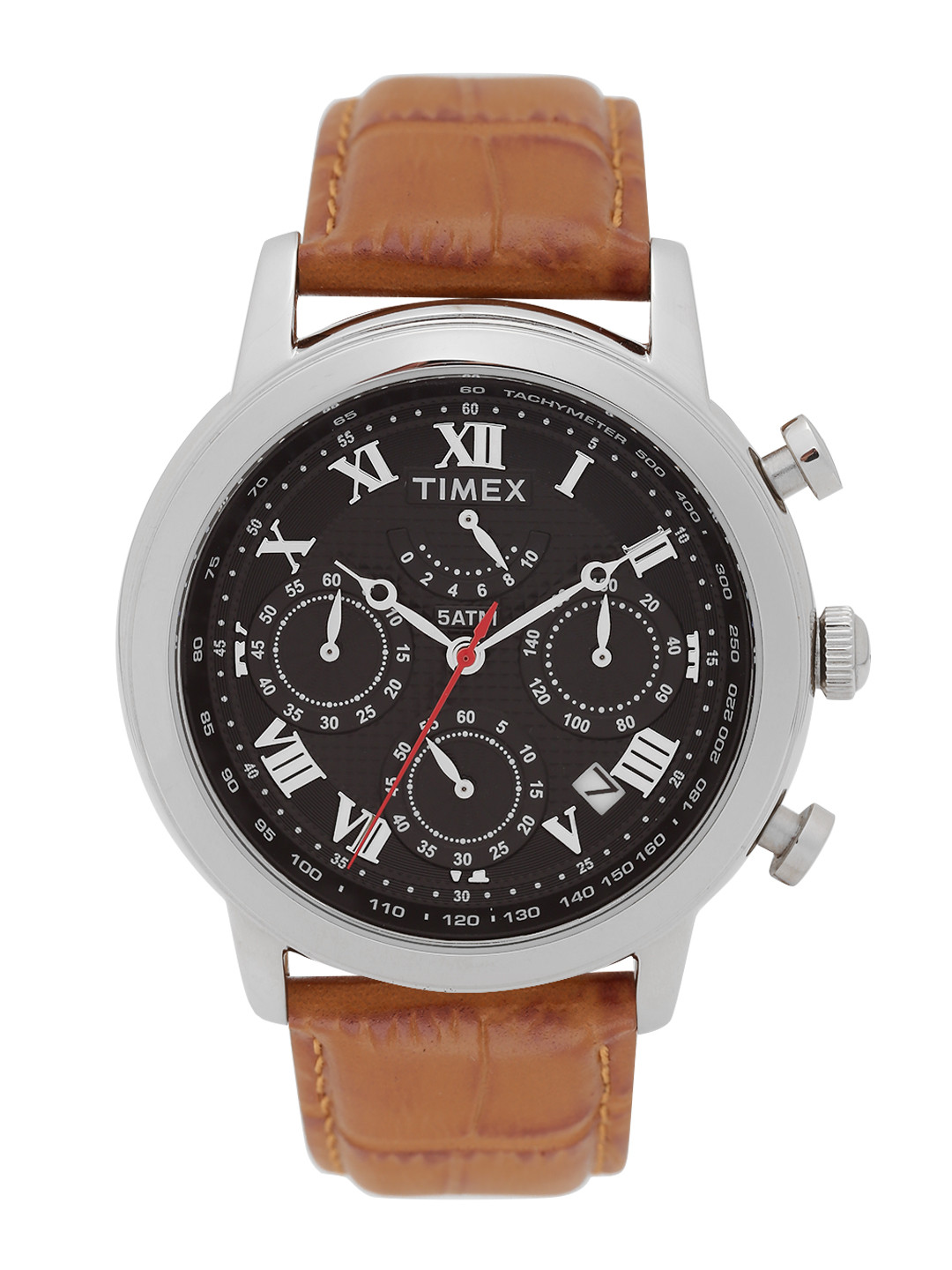 Buy Timex Men Gunmetal Toned Chronograph Watch TWEG15806 - Watches for ...