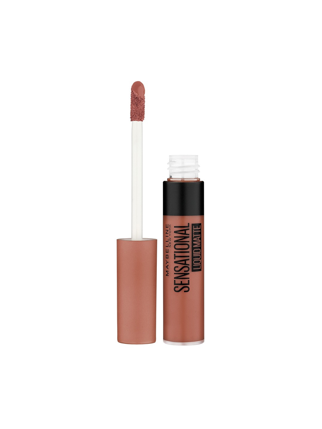 Buy Maybelline Sensational Liquid Matte Lipstick 7 Ml Bare It All NU01 ...