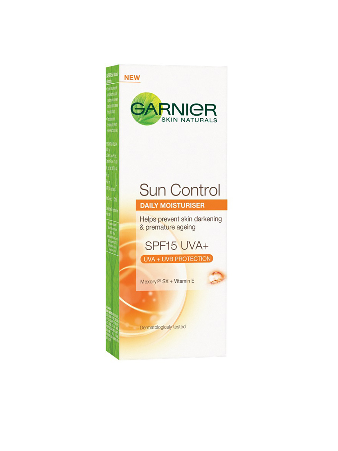 Buy Garnier SPF 15 UVA+ Sun Control Daily Face Moisturiser With Vitamin ...