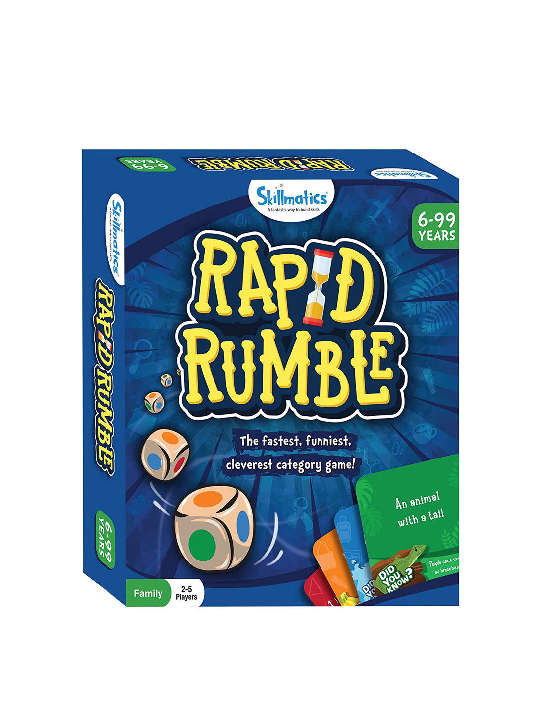 Buy Skillmatics Kids Blue Rapid Rumble Activity Toys And Games ...