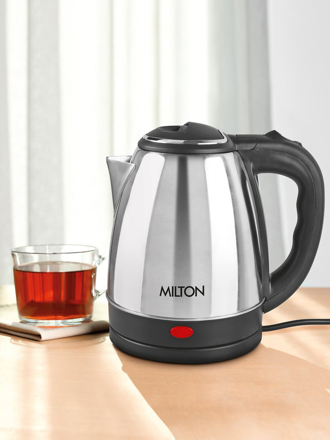 Buy Milton Silver Go Electro Stainless Steel Vacuum Insulated Leak ...