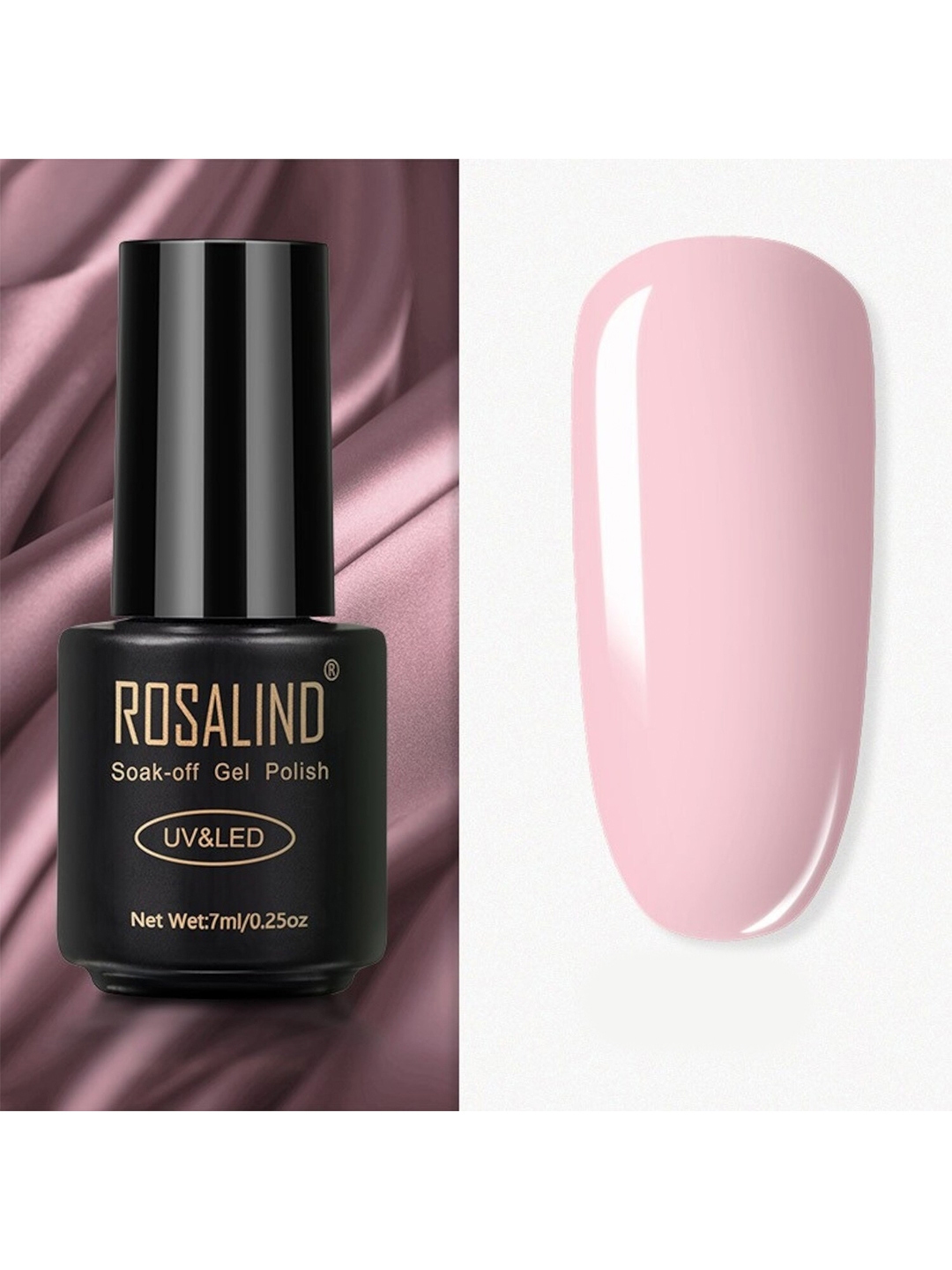 Buy ROSALIND UV & LED Soak Off Long Lasting Gel Nail Polish 7 Ml Shade ...