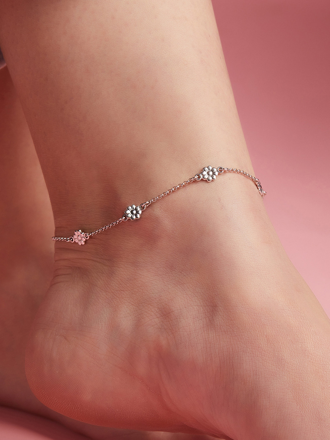 Buy Zavya 925 Sterling Silver Anklet - Anklet for Women 20111344 | Myntra