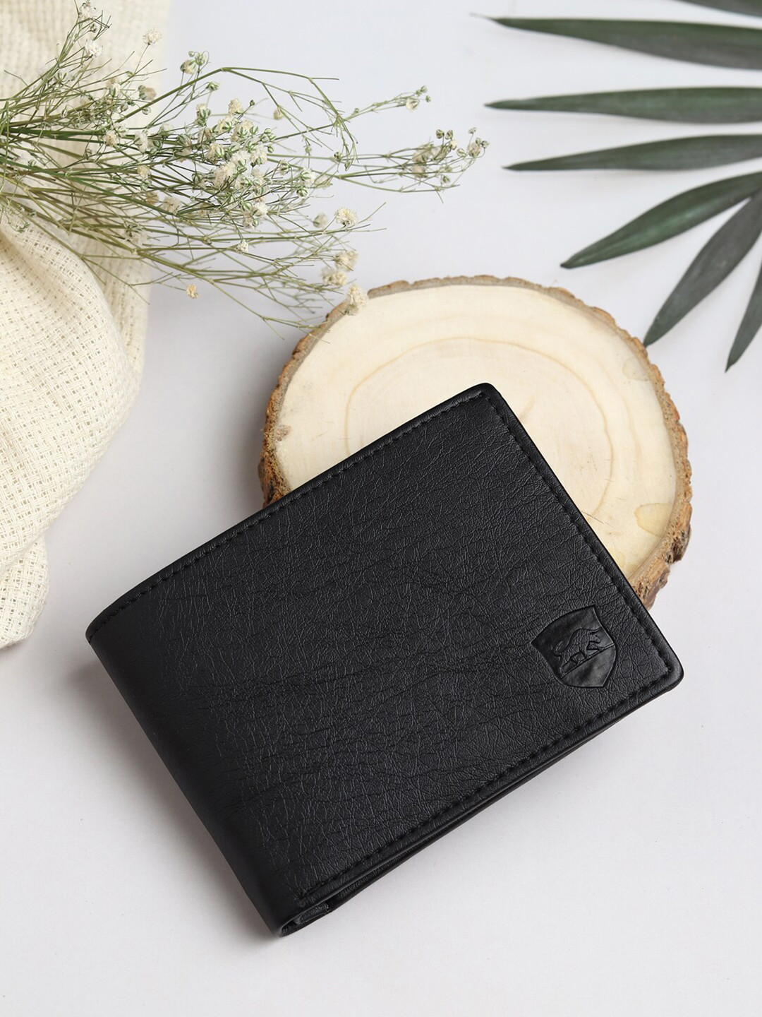 Buy SAMTROH Men Textured Two Fold Wallet With SIM Card Holder - Wallets ...