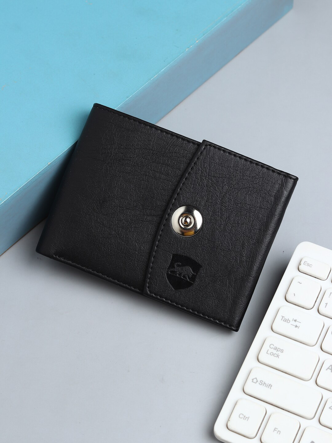 Buy SAMTROH Men Textured PU Three Fold Wallet - Wallets for Men ...