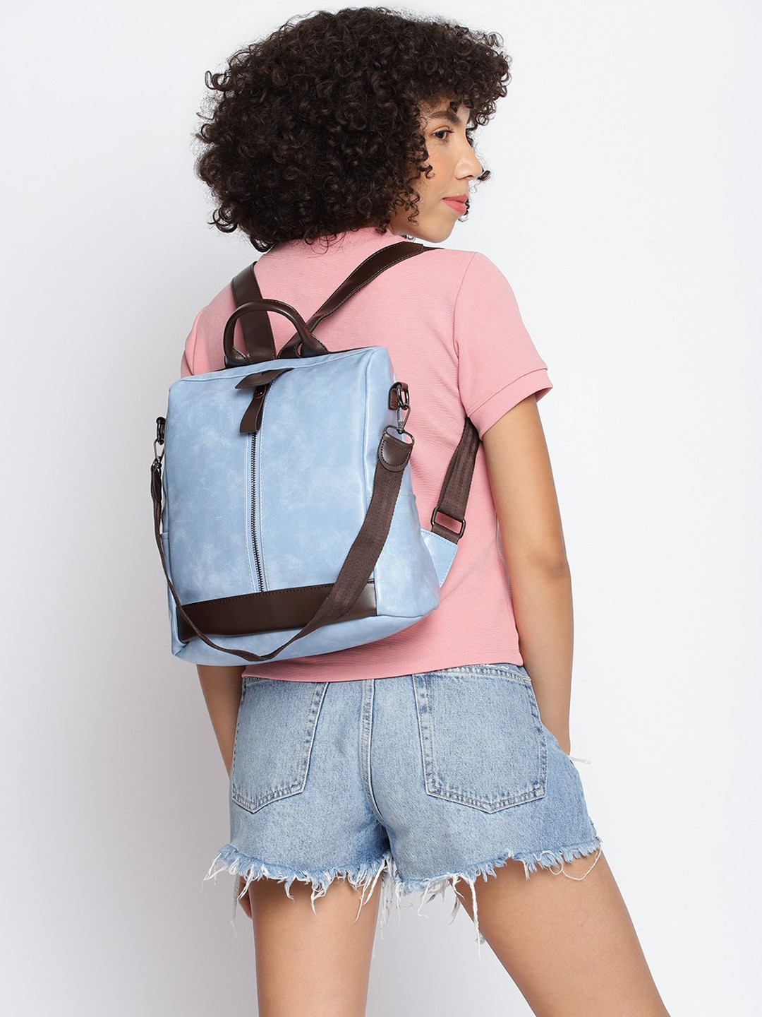 Buy VISMIINTREND Women College Backpack With Earphone Gate & Sling ...