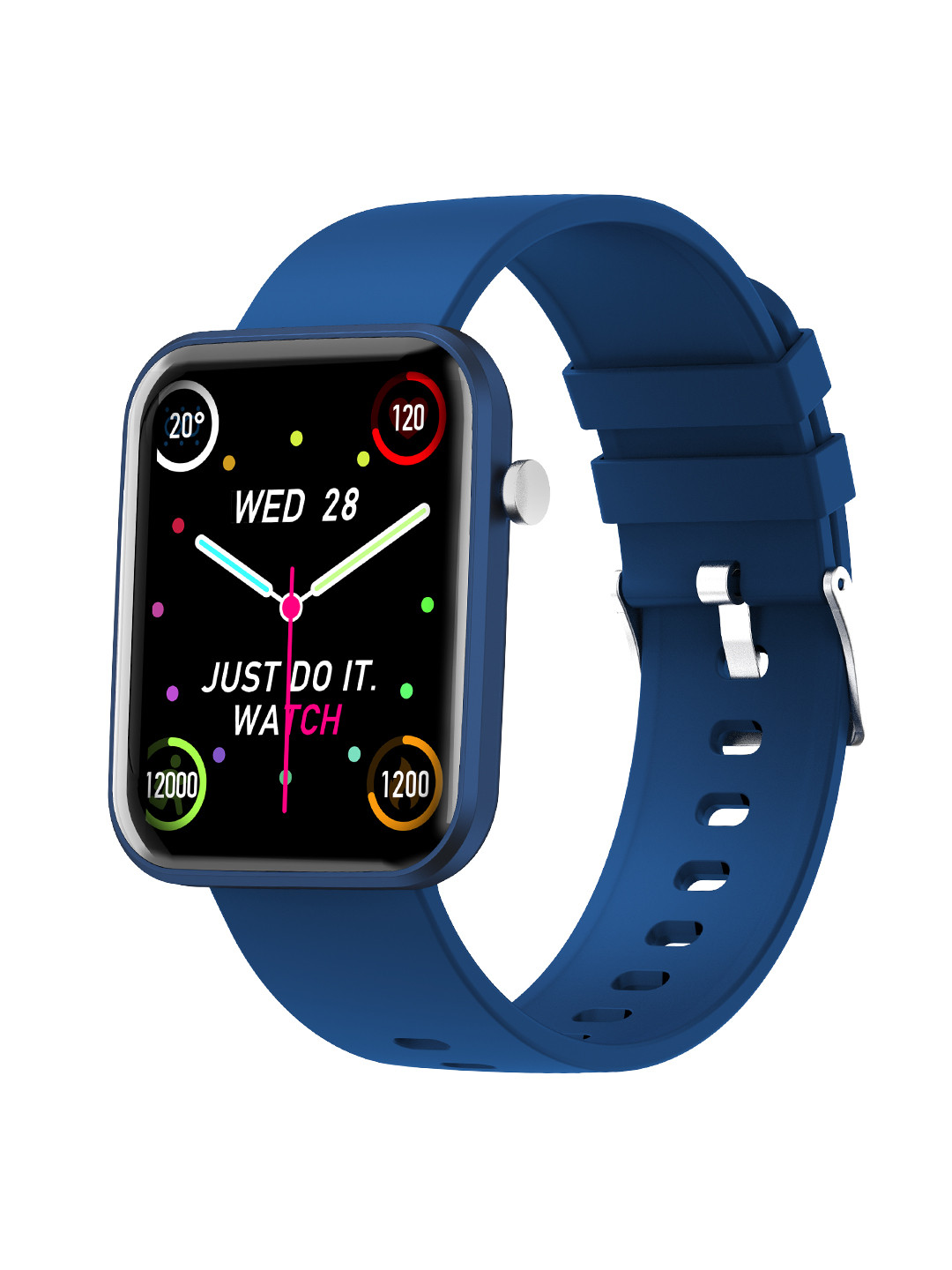 Buy CrossBeats CRUX 1.7 Inch HD Display SpO2 & Heart Rate Monitor 200 ...