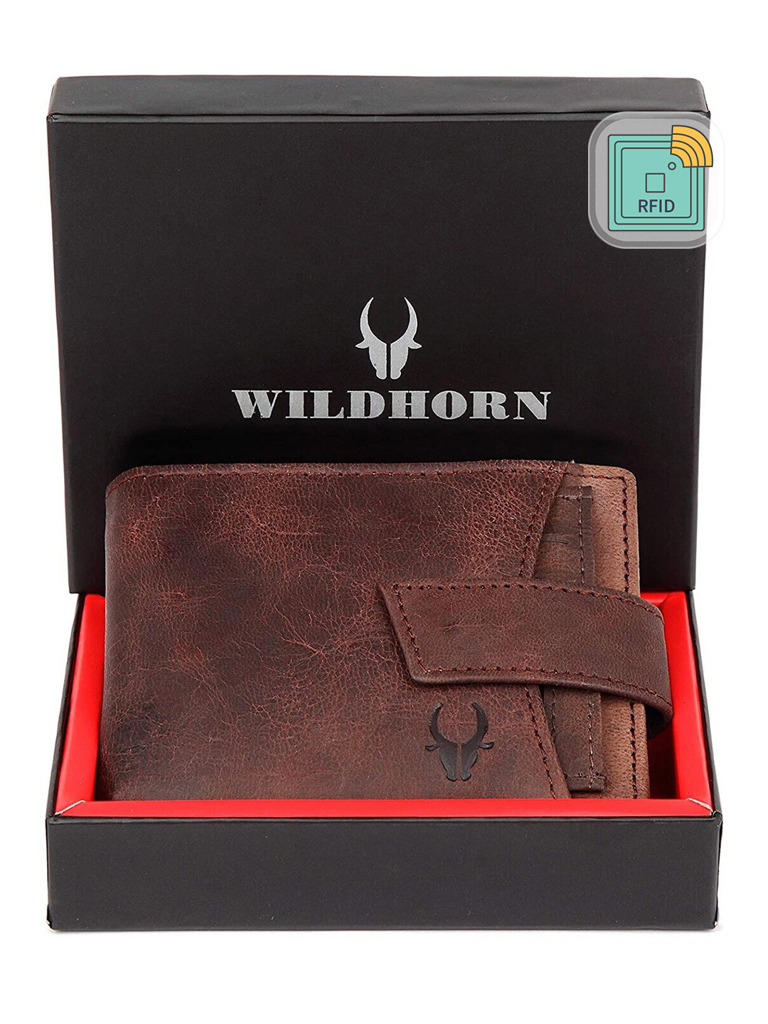 Buy WildHorn Men Leather Two Fold Wallet - Wallets for Men 20121358 ...