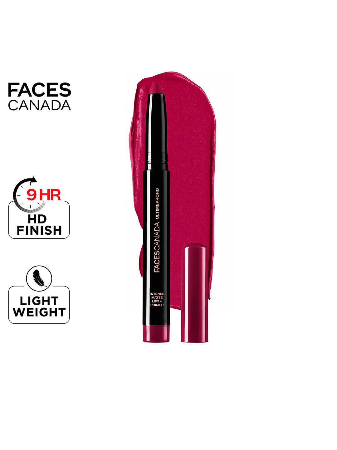 Buy FACES CANADA Ultime Pro HD Intense Matte Lips + Primer Lipstick 1.4 ...