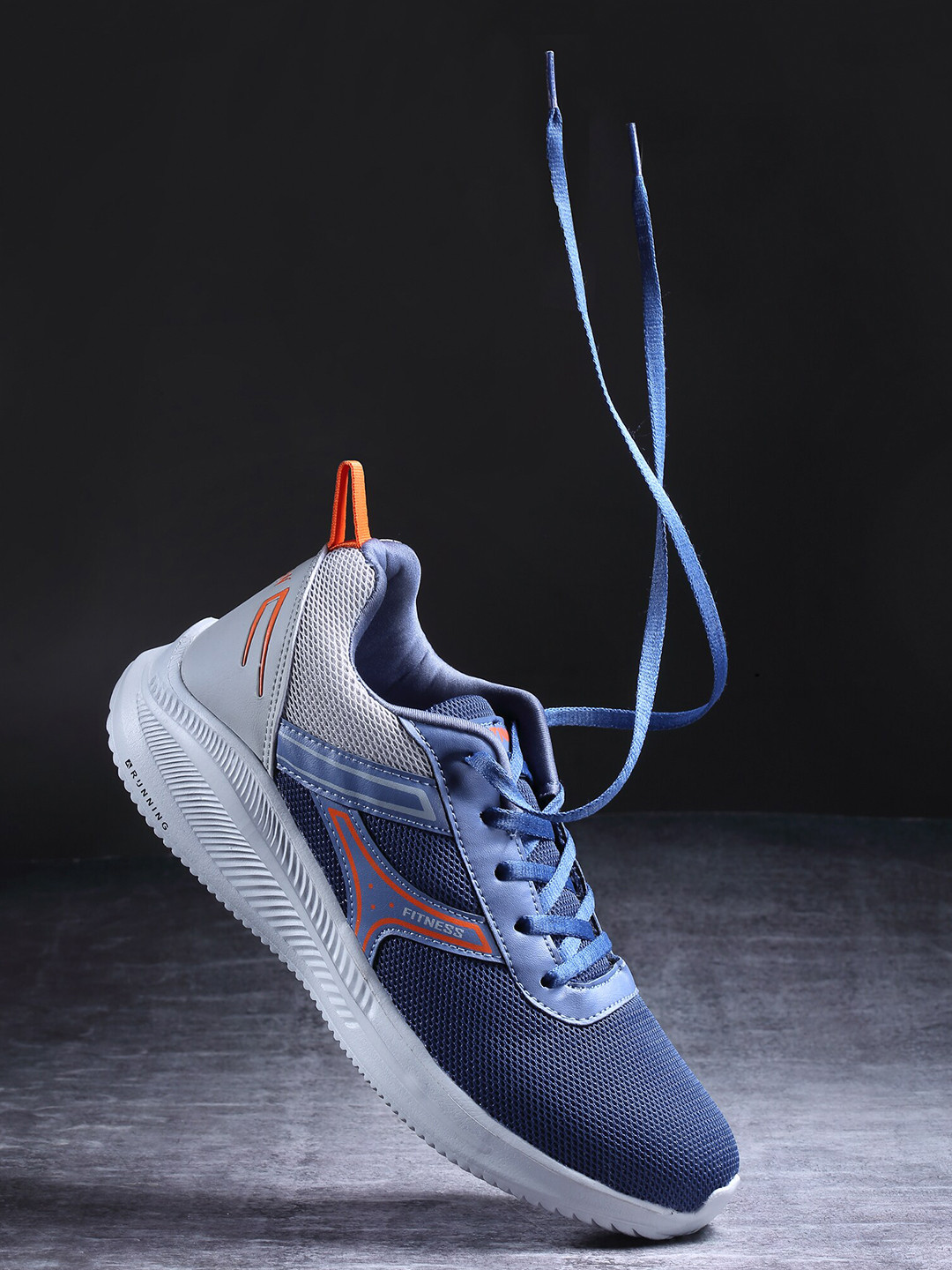 Buy Action Men Blue Mesh Running Non Marking Sports Shoes - Sports ...
