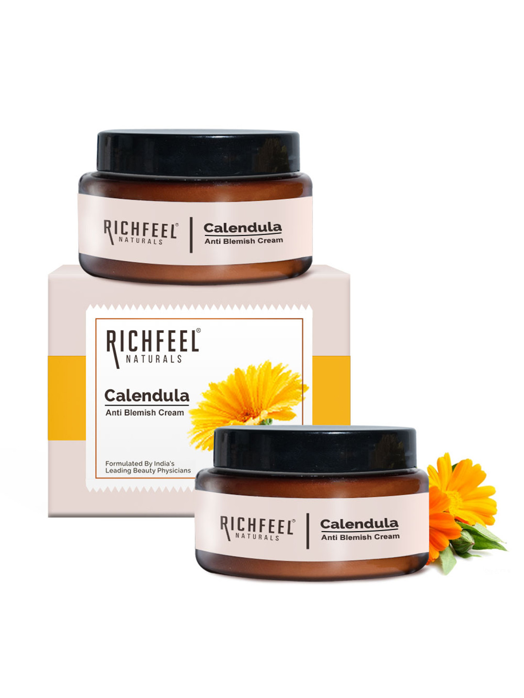 Buy Richfeel Set Of 2 Anti Blemish Face Moisturising Cream - Day Cream ...