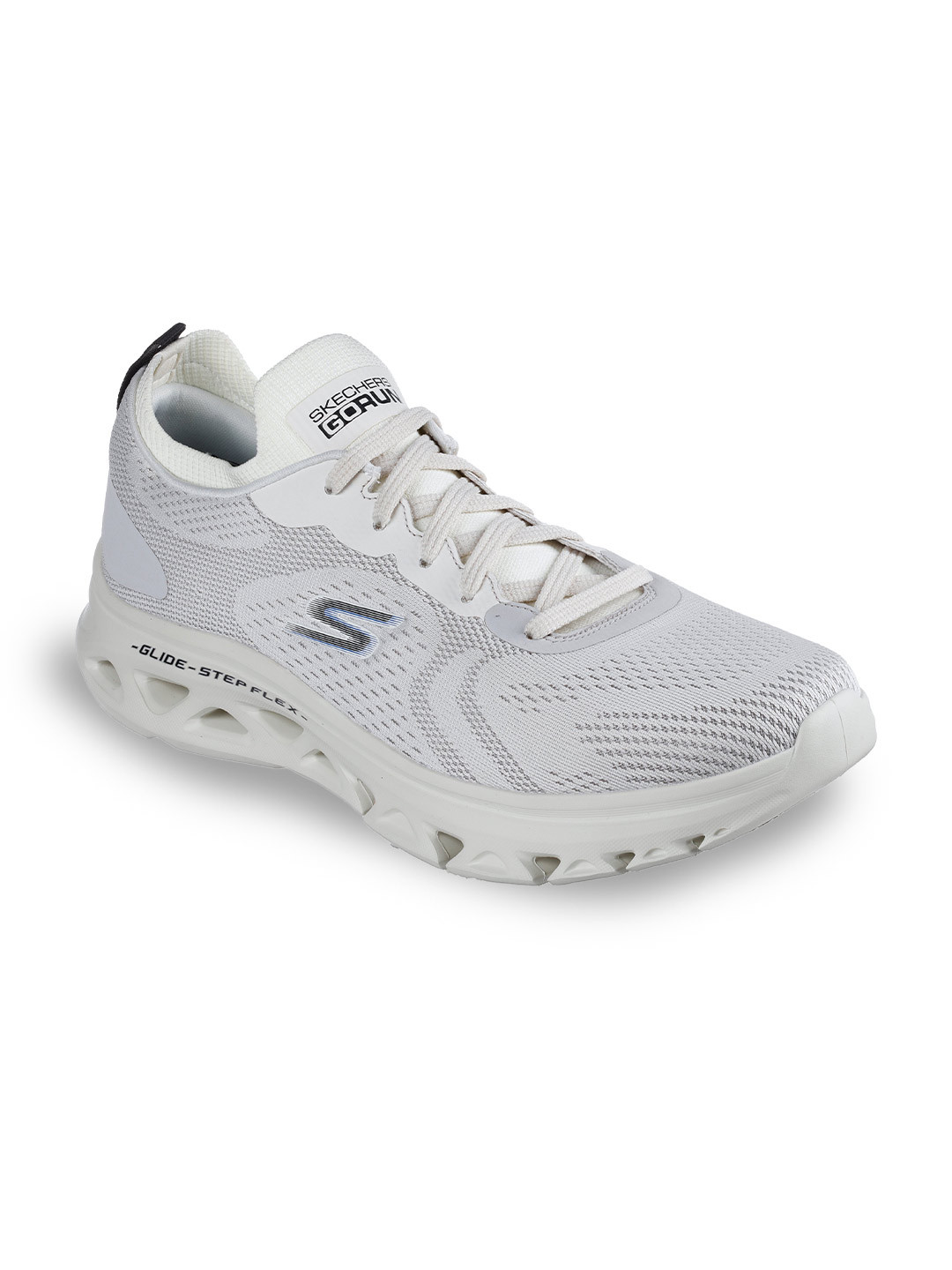 Buy Skechers Men White GO RUN Running Non Marking Shoes - Sports Shoes ...