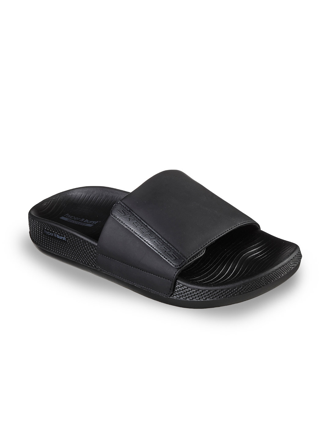 Buy Skechers Men Hyper Slide Reliance Slidders - Flip Flops for Men ...
