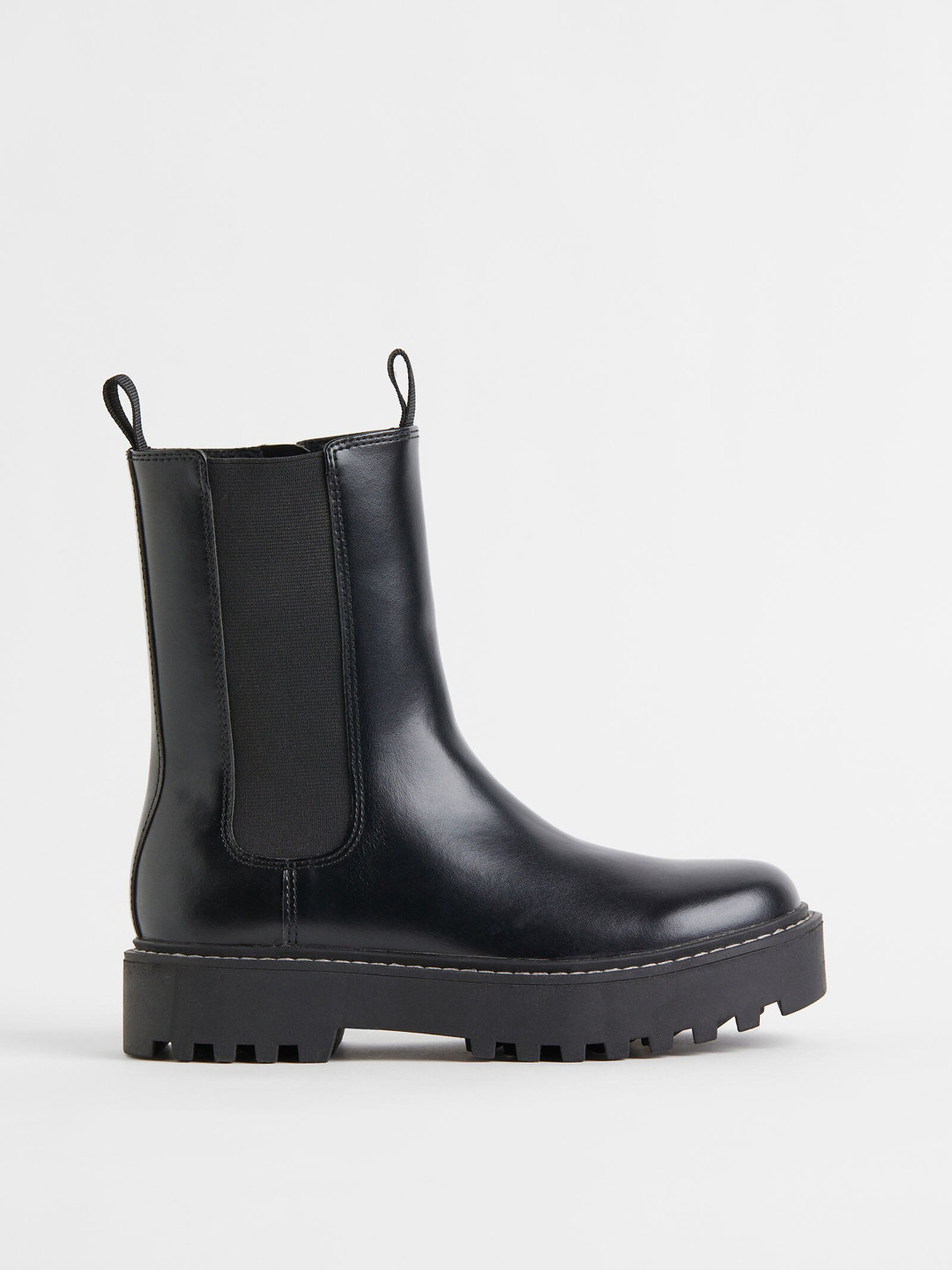 Buy H&M Girls Black Chelsea Boots - Boots for Girls 20141252 | Myntra
