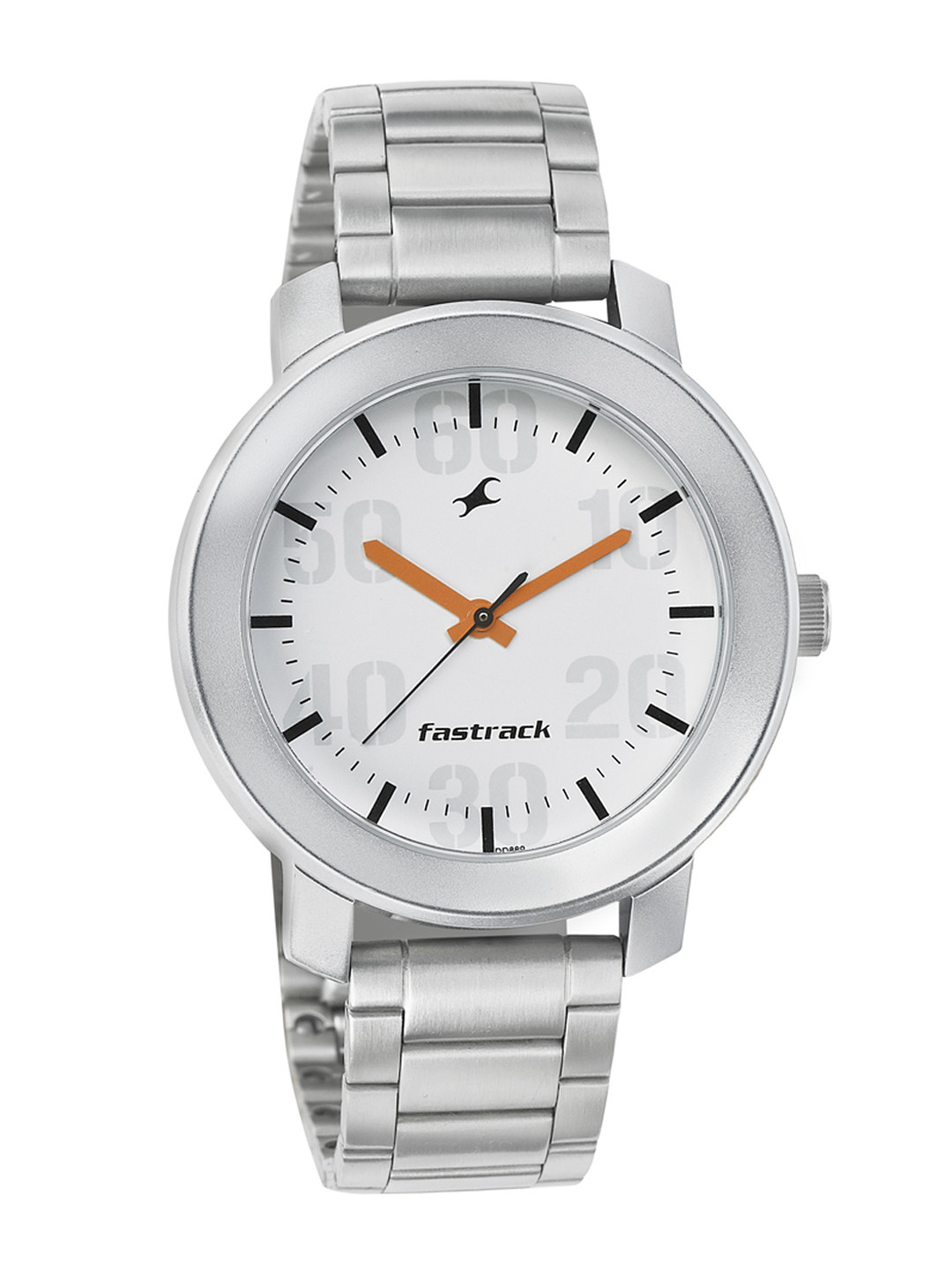 Buy Fastrack Men Silver Toned Analogue Watch - Watches for Men 2014337 ...