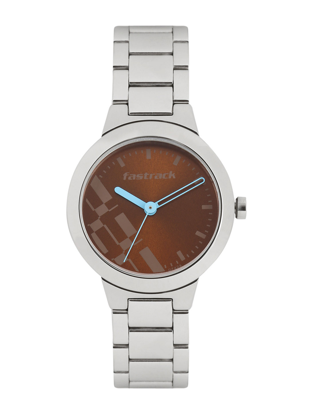 Buy Fastrack Women Brown Printed Analogue Watch NJ6150SM02 - Watches ...