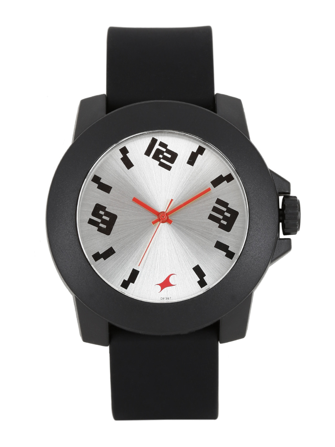 Buy Fastrack Unisex Silver Toned Analogue Watch NG38021PP08C - Watches ...