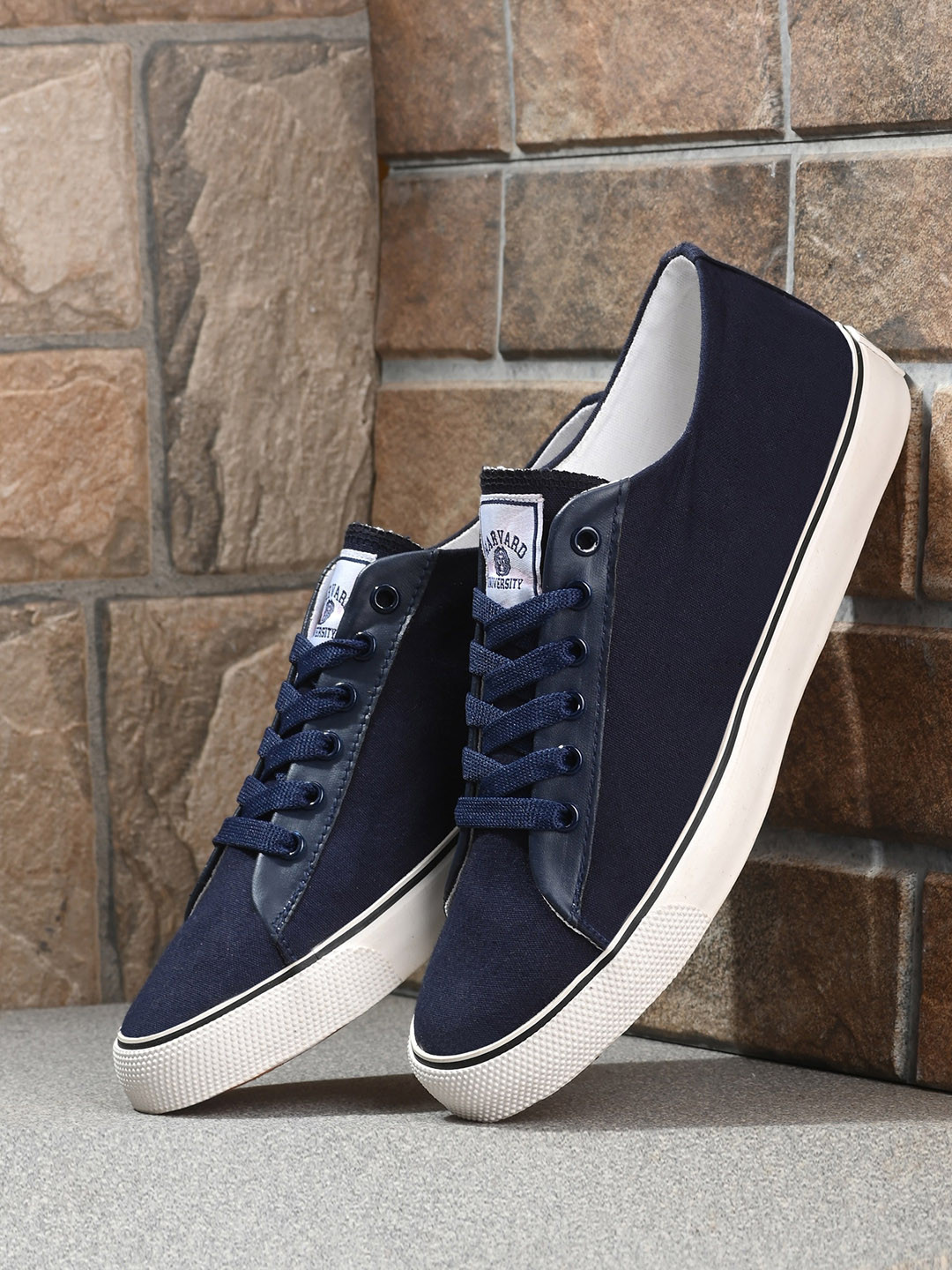 Buy Harvard Men Blue Canvas Sneakers - Casual Shoes for Men 20146224 ...