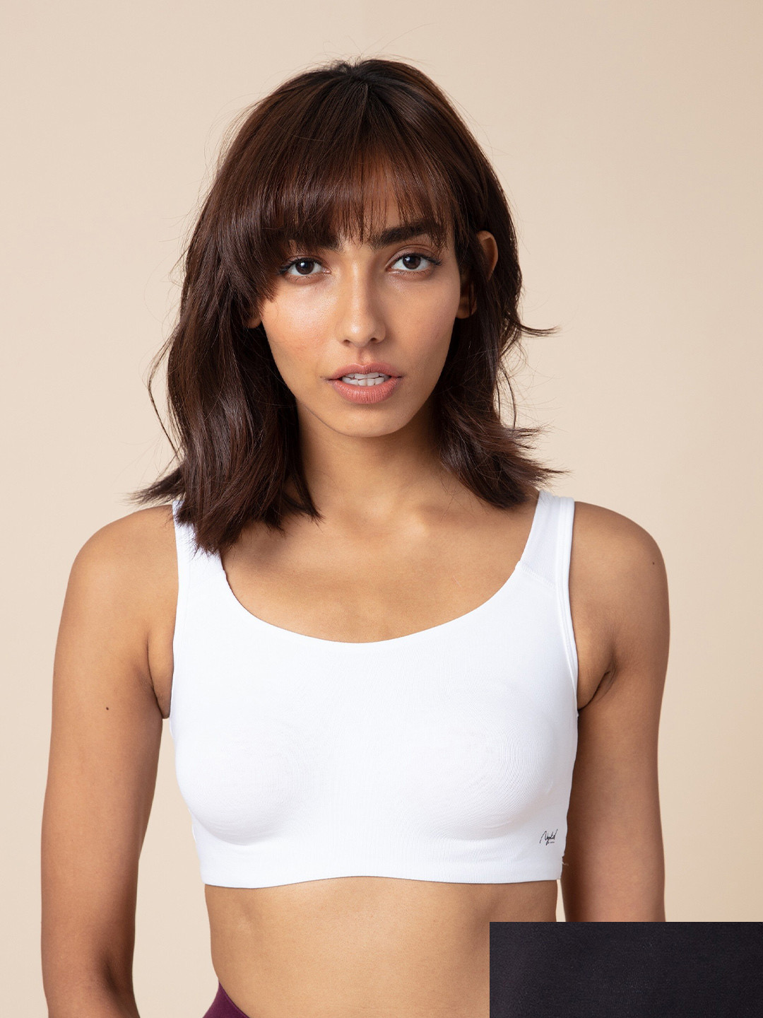 Buy Nykd Women Pack Of 2 Easy Peasy Slip On Bra With Full Coverage ...